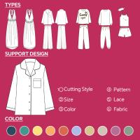 China Customed Lady's Pajamas for sale