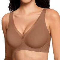 China Cool Breathable Knit Seamless Jelly Sports Bra For Wear All Day for sale