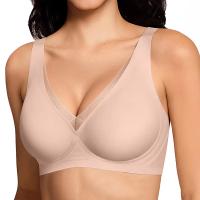 China Cool Breathable Knit Seamless Jelly Sports Bra For Wear All Day for sale