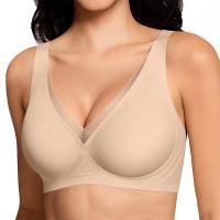 China Cool Breathable Knit Seamless Jelly Sports Bra For Wear All Day for sale
