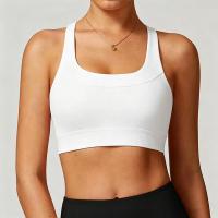 China Unnoticeable Flat Fresh Seamless Jelly Sports Bra For Layering Under Tees for sale