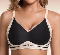 China Supportive Steady Invisible Seamless Jelly Sports Bra For Home Workouts for sale
