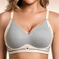 China Supportive Steady Invisible Seamless Jelly Sports Bra For Home Workouts for sale