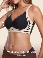 China Supportive Steady Invisible Seamless Jelly Sports Bra For Home Workouts for sale