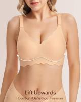 China Soft Lightweight Comfy Seamless Jelly Sports Bra For Lounge Layering for sale
