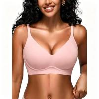 China Snug Refreshing Elastic Seamless Jelly Sports Bra For Daily Wear for sale