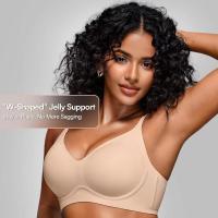 China Snug Refreshing Elastic Seamless Jelly Sports Bra For Daily Wear for sale