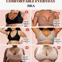 China Durable Carefree Invisible Seamless Jelly Sports Bra For Daily Wear for sale