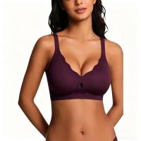 China Trendy Stealthy Versatile Seamless Jelly Sports Bra For Travel All - Day Wear for sale