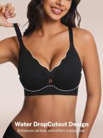 China Trendy Stealthy Versatile Seamless Jelly Sports Bra For Travel All - Day Wear for sale