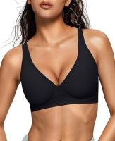 China Elastic Supportive Breathable Seamless Jelly Sports Bra For Yoga Home Workouts for sale
