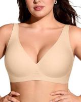 China Elastic Supportive Breathable Seamless Jelly Sports Bra For Yoga Home Workouts for sale