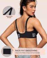 China Elastic Supportive Breathable Seamless Jelly Sports Bra For Yoga Home Workouts for sale