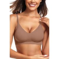China Silky Soft Quick - Dry Seamless Jelly Sports Bra For Warm - Ups And Cool- Downs for sale