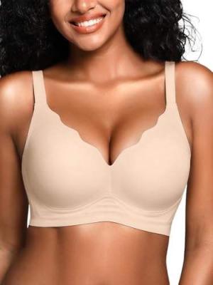 China Versatile Breathable Supportive Seamless Jelly Sports Bra For Lounge for sale