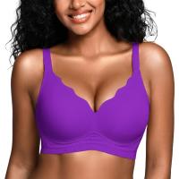 China Versatile Breathable Supportive Seamless Jelly Sports Bra For Lounge for sale