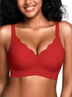 China Versatile Breathable Supportive Seamless Jelly Sports Bra For Lounge for sale