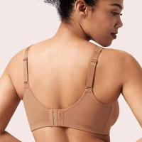 China Comfy Breathable Elastic Seamless Jelly Sports Bra For Home Workouts for sale