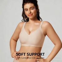 China Refreshing Elegant Snug Seamless Jelly Sports Bra For Daily Wear for sale