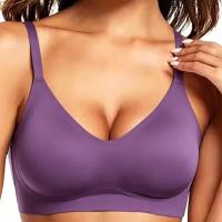 China Translucent Robust Lightweight Seamless Jelly Sports Bras For Vacation for sale
