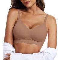 China Smooth Flexible Versatile Seamless Jelly Sports Bra For Daily Wear for sale
