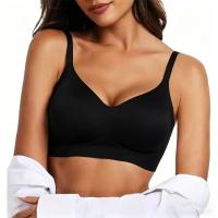China Smooth Flexible Versatile Seamless Jelly Sports Bra For Daily Wear for sale