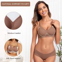 China Smooth Flexible Versatile Seamless Jelly Sports Bra For Daily Wear for sale