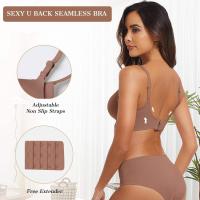 China Smooth Flexible Versatile Seamless Jelly Sports Bra For Daily Wear for sale