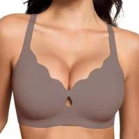 China Versatile Unshifting Comfy Seamless Jelly Sports Bra For All - Day Wear for sale