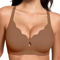 China Versatile Unshifting Comfy Seamless Jelly Sports Bra For All - Day Wear for sale