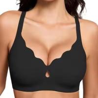 China Versatile Unshifting Comfy Seamless Jelly Sports Bra For All - Day Wear for sale