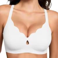 China Versatile Unshifting Comfy Seamless Jelly Sports Bra For All - Day Wear for sale