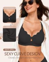 China Versatile Unshifting Comfy Seamless Jelly Sports Bra For All - Day Wear for sale