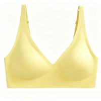 China Invisible Stylish Supportive Seamless Jelly Sports Bra For Daily Wear for sale