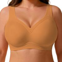 China Elastic Firm Buttery Fresh Seamless Jelly Sports Bra For Lounge Sleep for sale