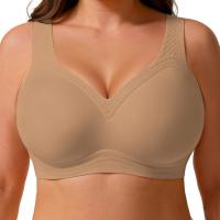 China Elastic Firm Buttery Fresh Seamless Jelly Sports Bra For Lounge Sleep for sale