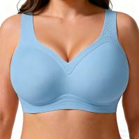 China Elastic Firm Buttery Fresh Seamless Jelly Sports Bra For Lounge Sleep for sale