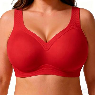 China Elastic Firm Buttery Fresh Seamless Jelly Sports Bra For Lounge Sleep for sale