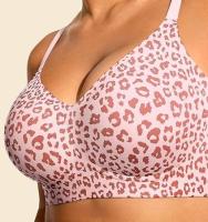 China Tough Quick - Dry Supportive Seamless Jelly Sports Bra  For Gym Strength Training for sale