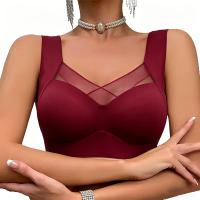 China Shaping Stretchy Translucent Seamless Jelly Sports Bra For All Day Wear for sale