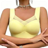 China Shaping Stretchy Translucent Seamless Jelly Sports Bra For All Day Wear for sale