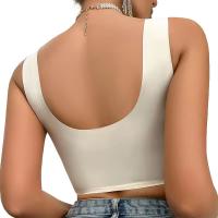 China Shaping Stretchy Translucent Seamless Jelly Sports Bra For All Day Wear for sale