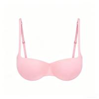 China Comfy Bare Breathable Fitted Seamless Jelly Sports Bra For Daily Wear for sale