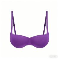 China Comfy Bare Breathable Fitted Seamless Jelly Sports Bra For Daily Wear for sale