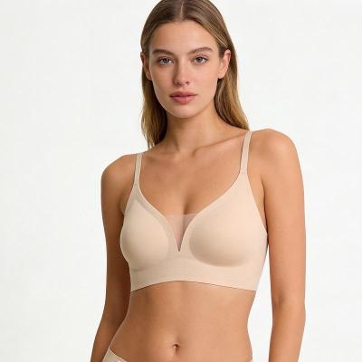 China Firm Moisture Wicking Stretchy Seamless Jelly Sports Bra For Hot Yoga for sale