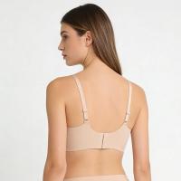 China Firm Moisture Wicking Stretchy Seamless Jelly Sports Bra For Hot Yoga for sale
