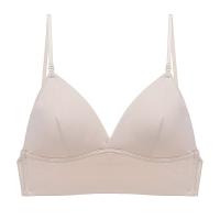 China Supportive Uplifted Unnoticeable Seamless Jelly Sports Bra For Daily Wear for sale
