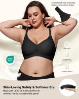 China Tough Undetectable Translucent Seamless Jelly Sports Bra For All - Day Wear for sale