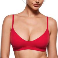 China Quick Dry Versatile Sporty Wireless Jelly Strip Bra For Everyday Multi - Use for sale