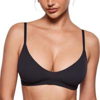China Quick Dry Versatile Sporty Wireless Jelly Strip Bra For Everyday Multi - Use for sale